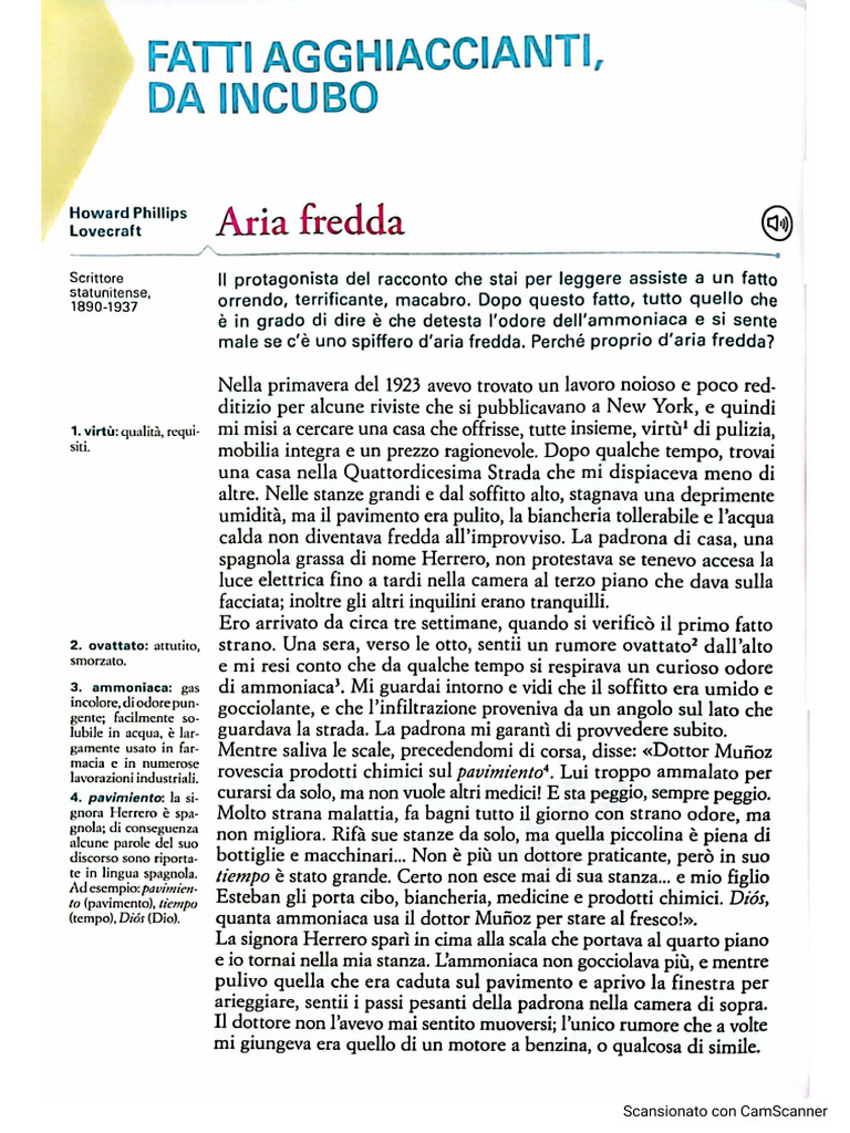 Racconto Horror | PDF