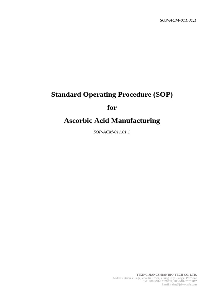 SOP LIST | PDF | Quality Management System | Packaging And Labeling