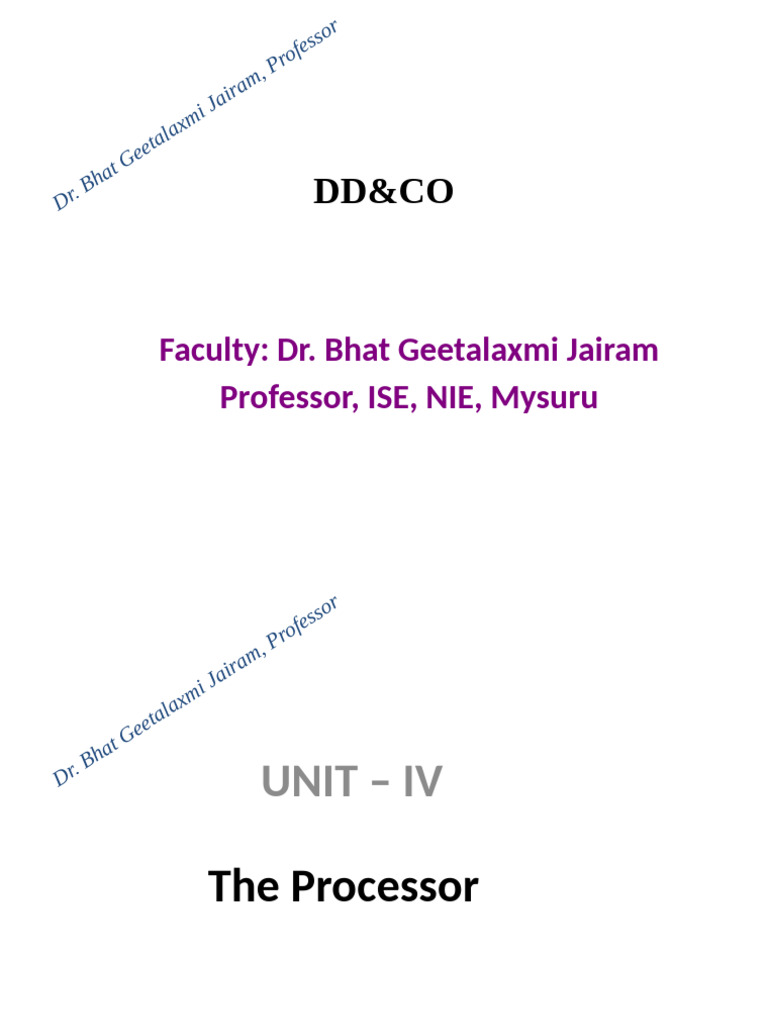 1.Module-4 | PDF | Central Processing Unit | Integrated Circuit