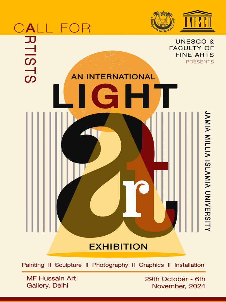 Call For Artists Light Art Exhibition | PDF