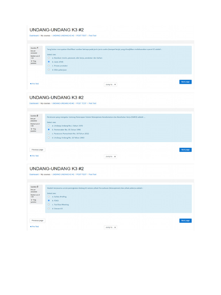 Undang Undang K3 | PDF