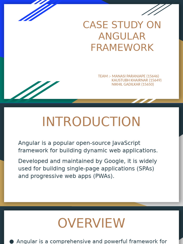 Effective Angular Framework Overview | PDF | Modular Programming | Java ...
