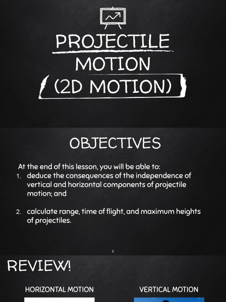 PROJECTILE MOTION.pptx (1) | PDF | Mechanics | Physical Quantities