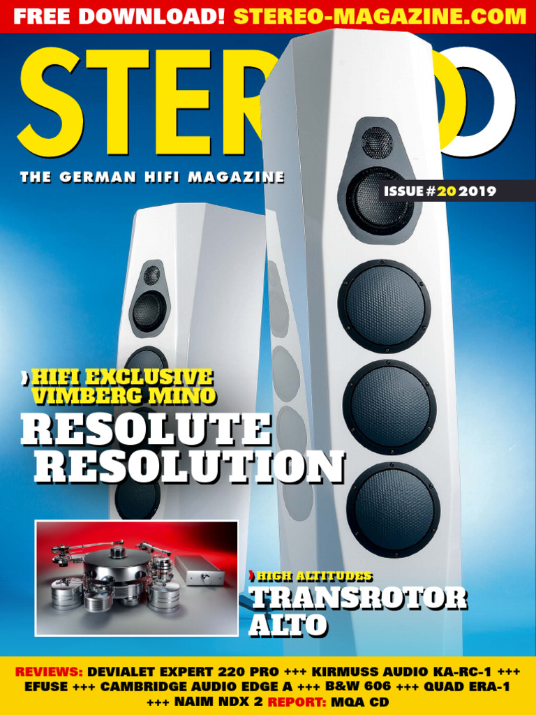 stereo-magazine-issue-20 | PDF | Loudspeaker | Amplifier