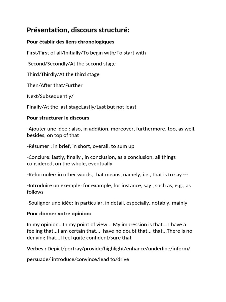 Structuring Effective Presentations | PDF