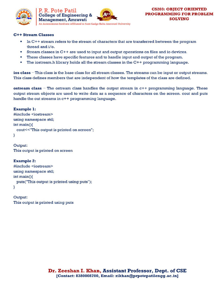 Unit 5 File Handling | PDF