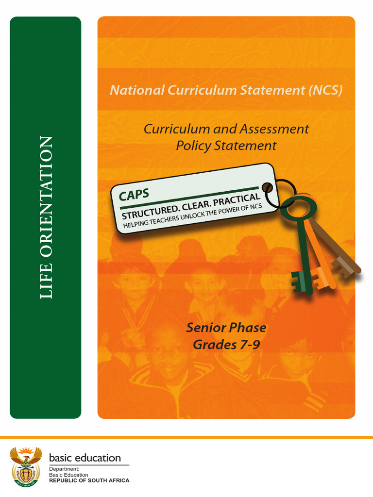 Life Orientation CAPS for Grades 7-9 | PDF | Curriculum | Learning