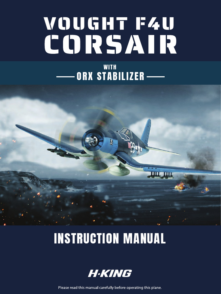 F4u Corsair Manual r2 Edit | PDF | Flight Control Surfaces | Airplane
