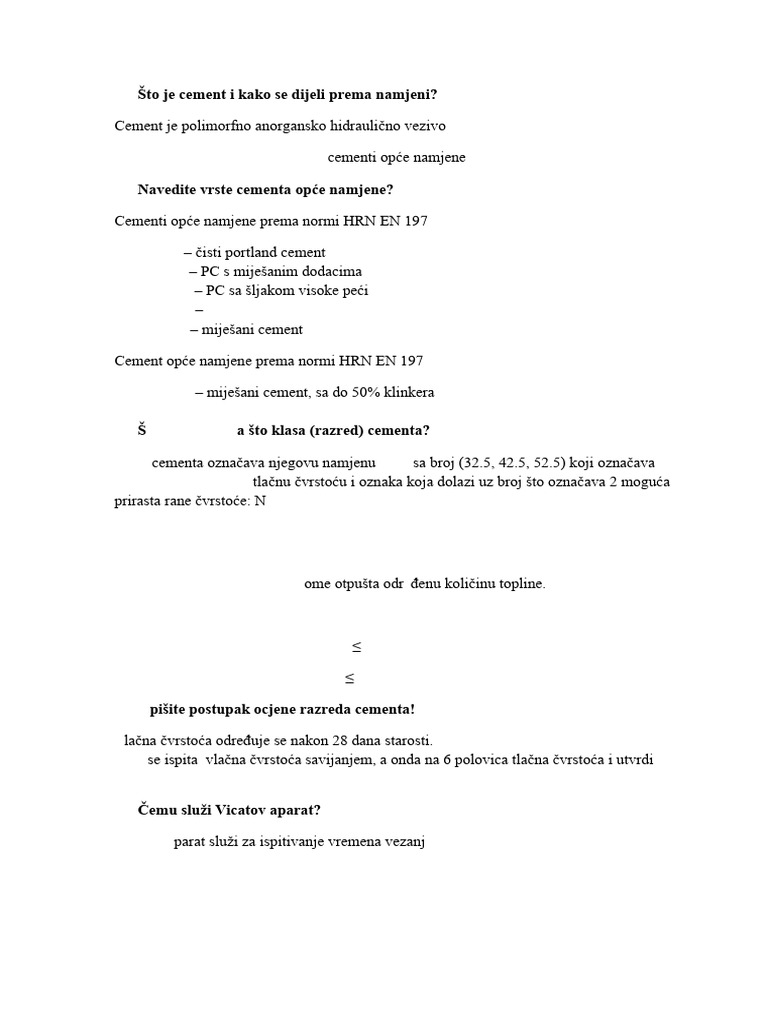 Tehnologija Betona | PDF