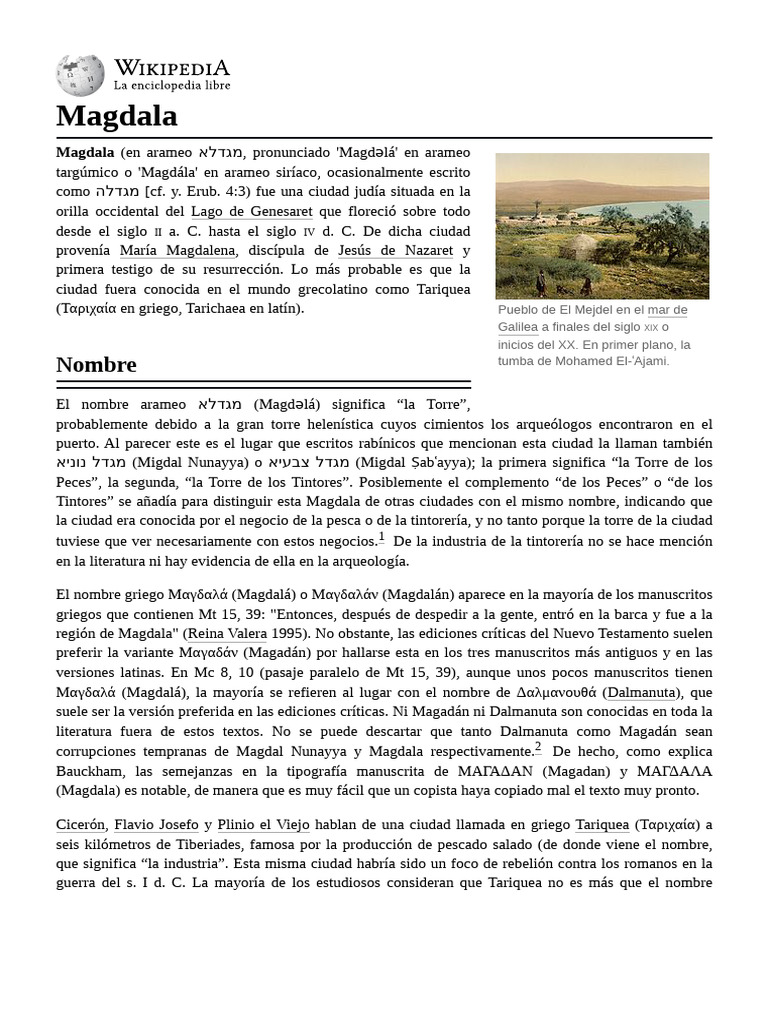Magdala | PDF