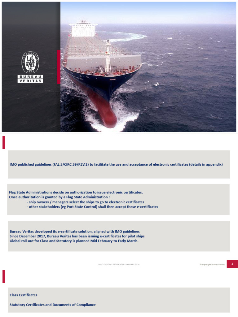 Annex 3 - Guidelines For The Use of Electronic Certificates | PDF ...