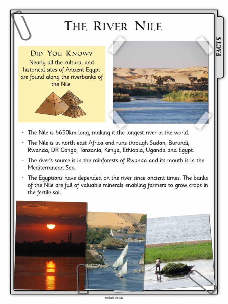 River Nile Fact Sheet | PDF