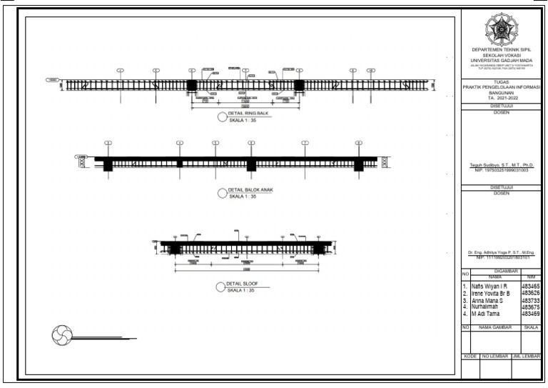 Detail Balok | PDF