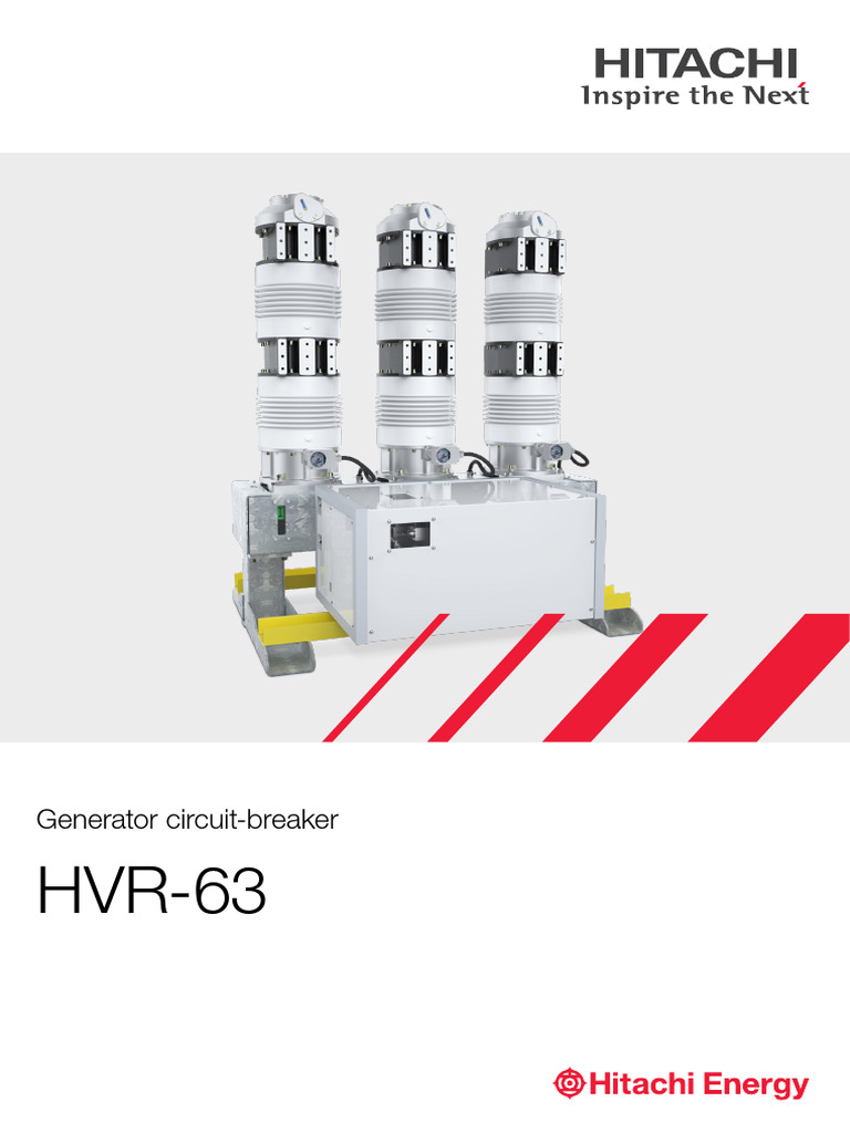 Hitachi Energy_HVR-63 | PDF | Pump | Electrical Equipment