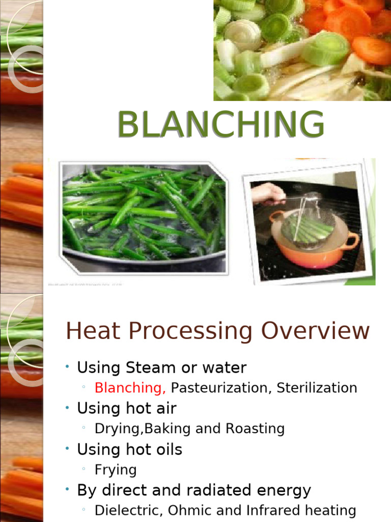 Blanching Online | PDF | Infrared | Applied And Interdisciplinary Physics