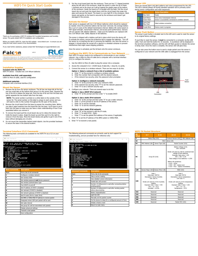 WIFI TH - QuickStartGuide 2 21 | PDF | Ip Address | I Pv6