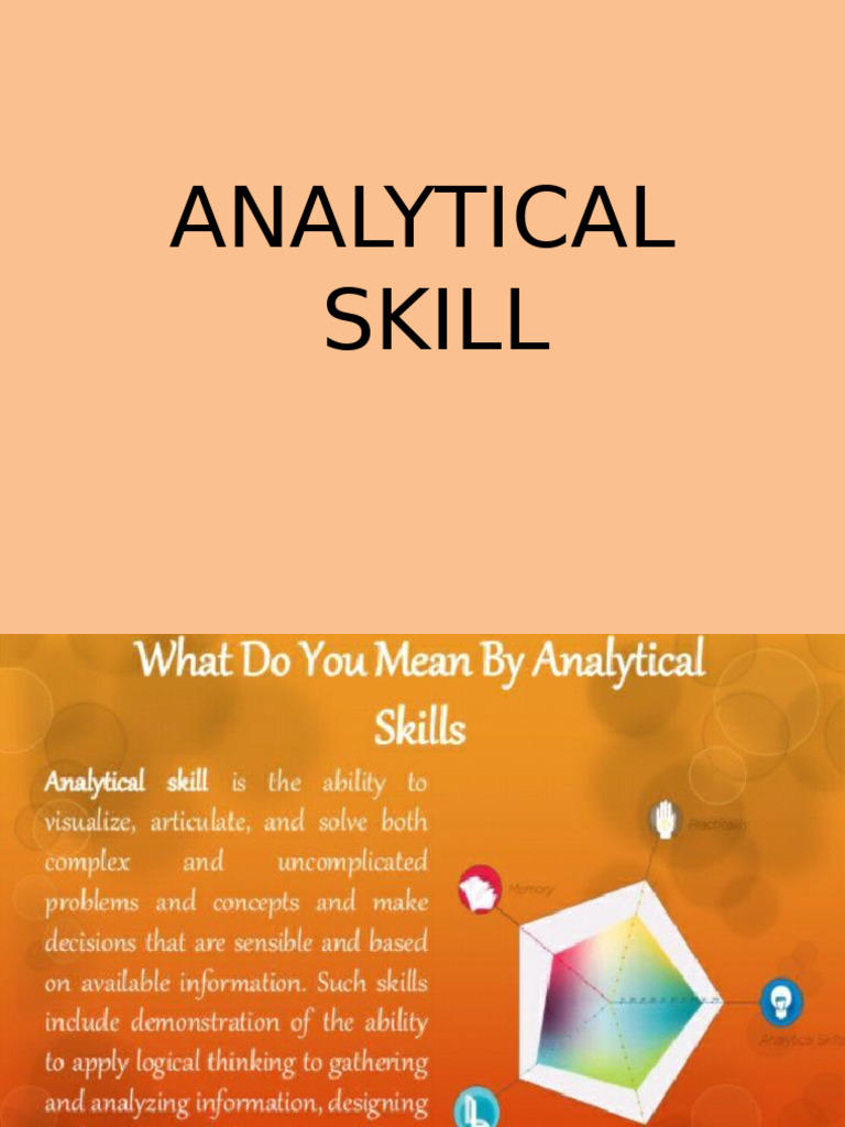 Analytical Skill | PDF