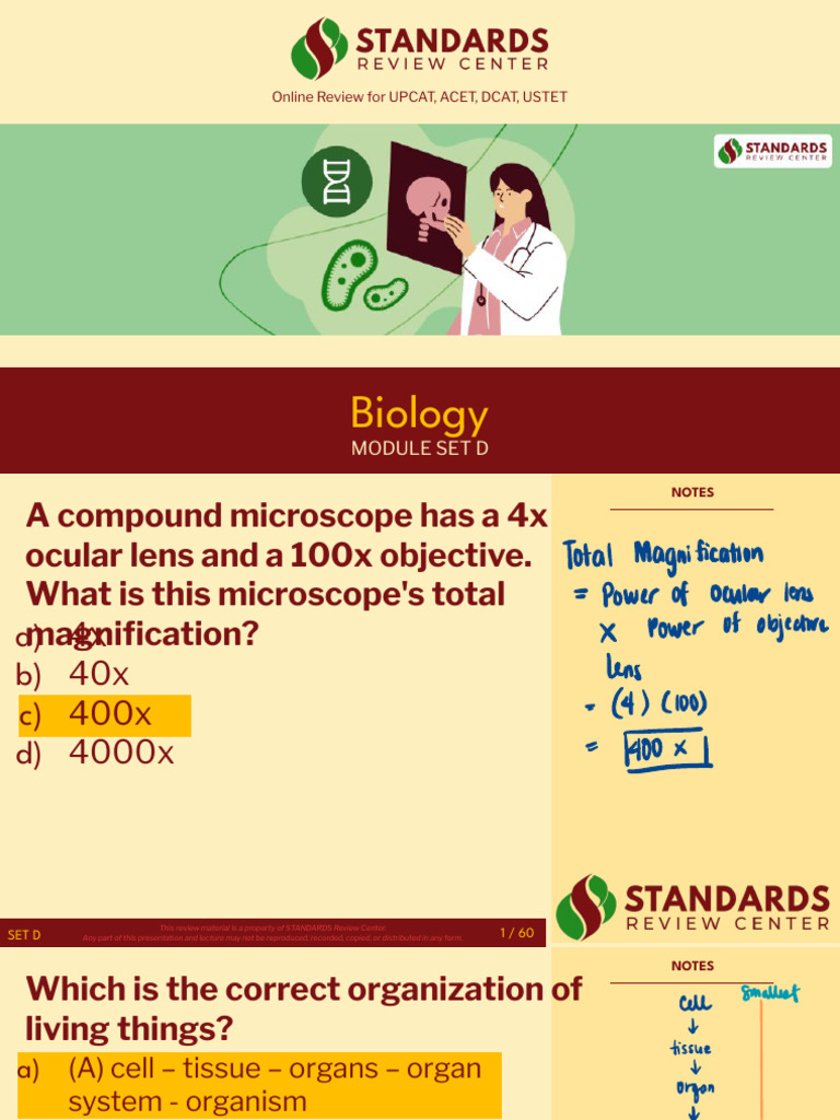 (REVISED) SRC Module D - Biology - pptx-1 | PDF | Dominance (Genetics ...