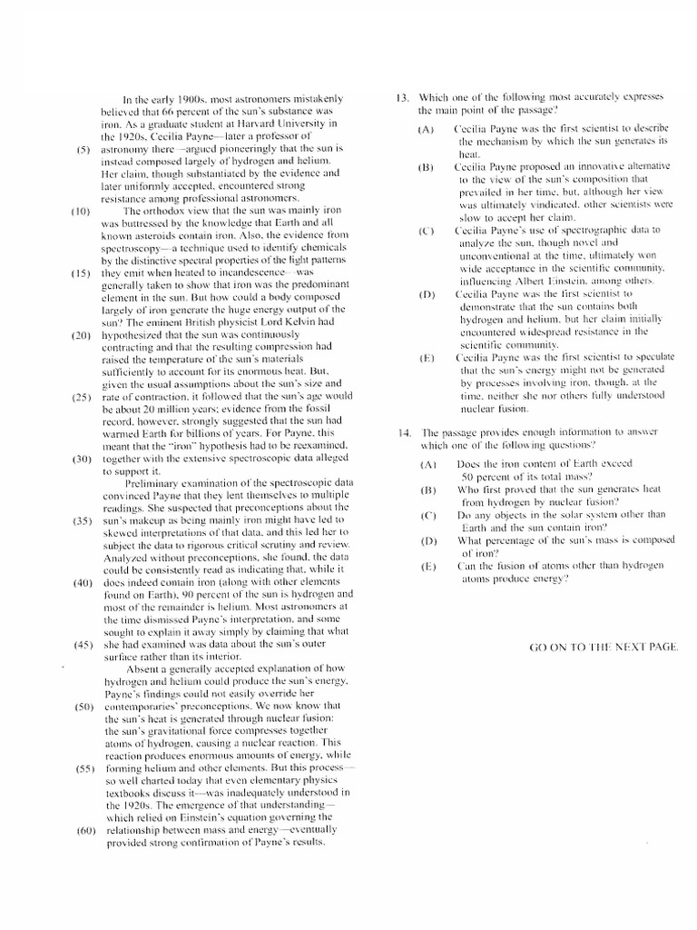 Reading Practice 16 - In the early 1900s | PDF