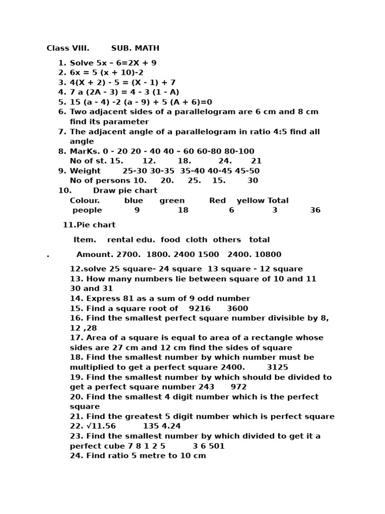 math assignment | PDF | Area