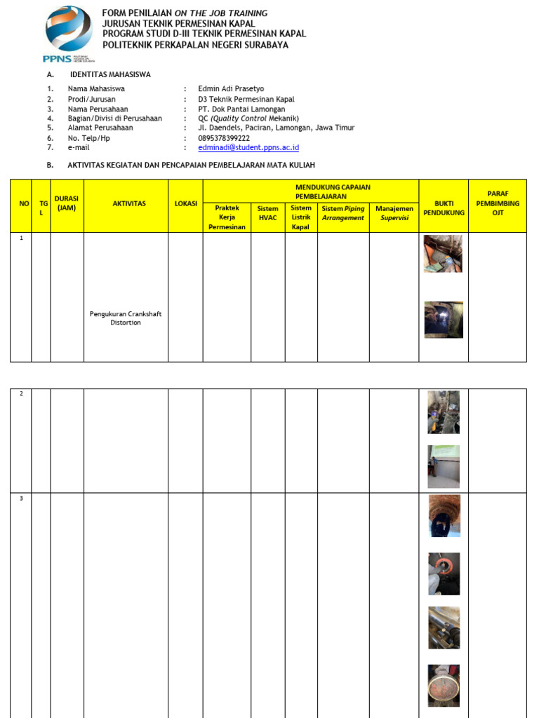 Logbook Week 4 | PDF