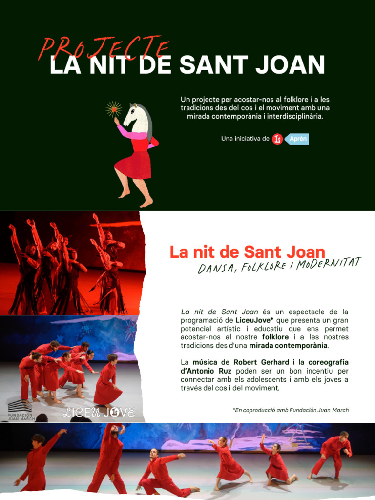 Projecte La nit de Sant Joan | PDF