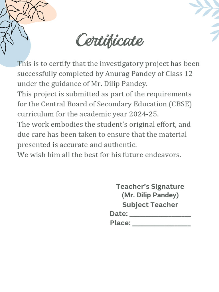 Certificates (2) | PDF