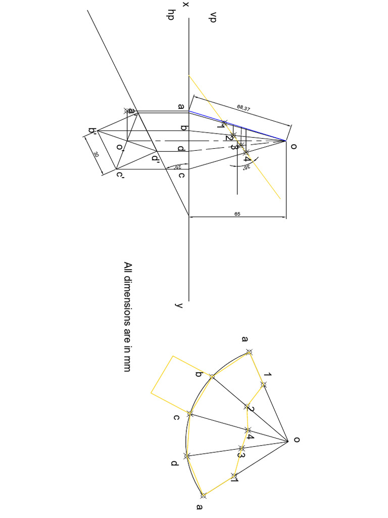 Ex - No.7 - Development of Surface - Pyramid | PDF