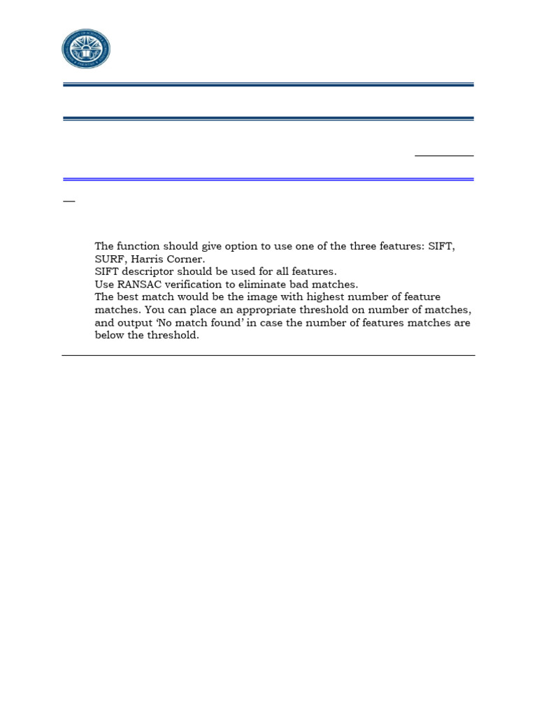 CV Assignment 02 | PDF