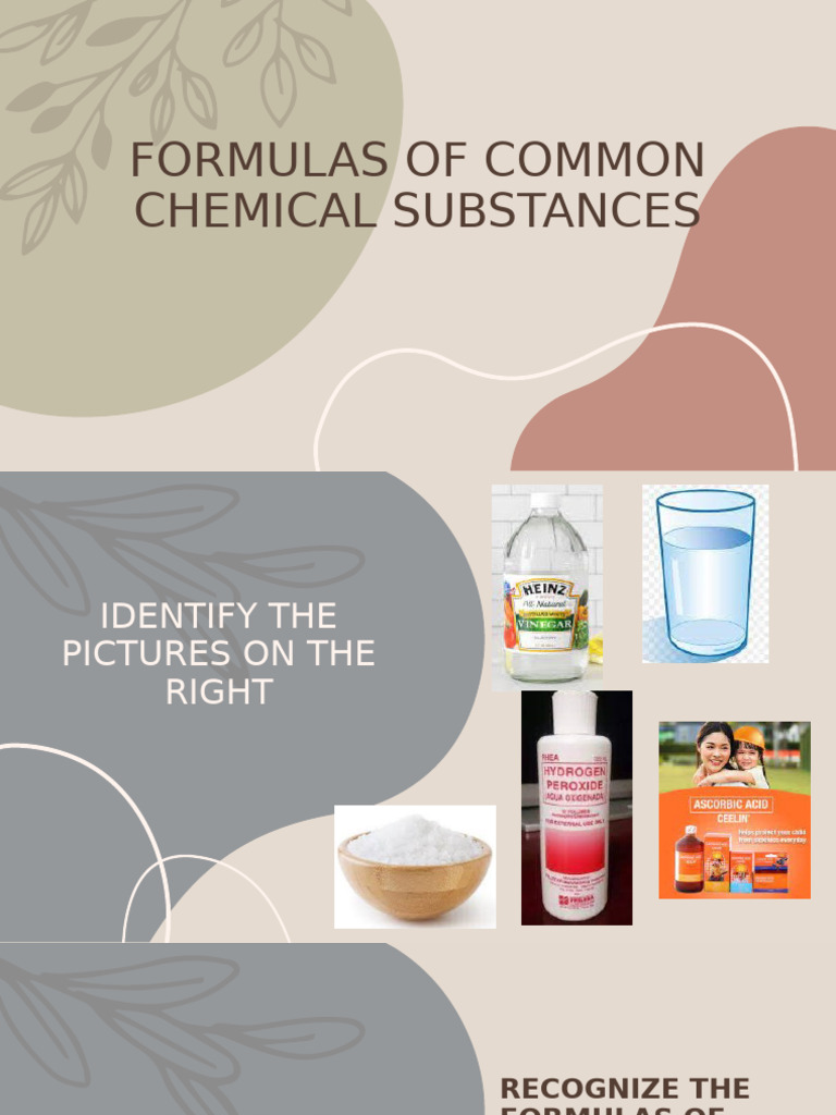 Chemical Formulas Lesson 2 | PDF | Chemical Compounds | Chemical Substances