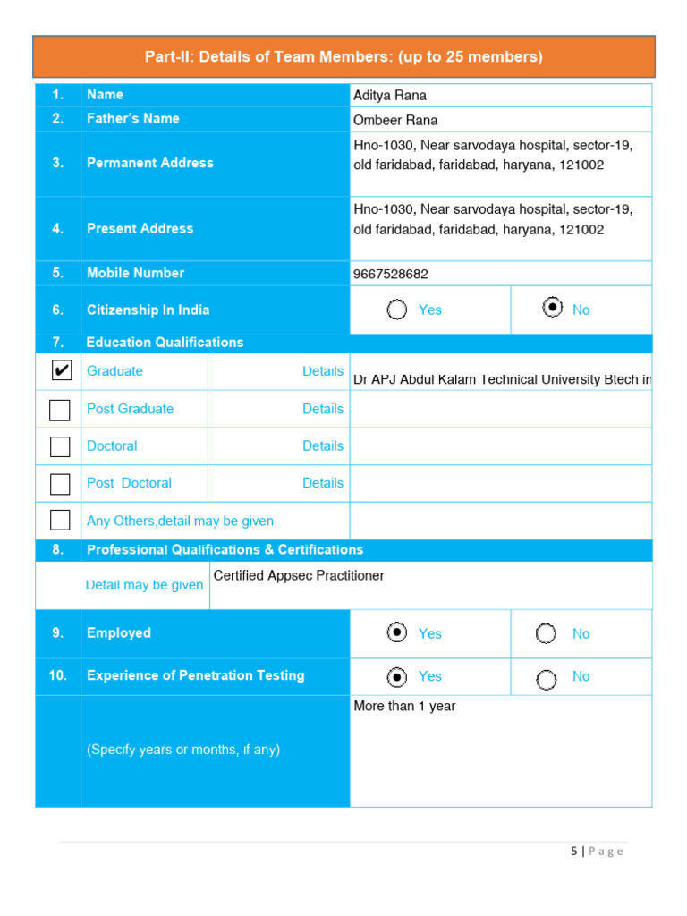 Form | PDF | Computing