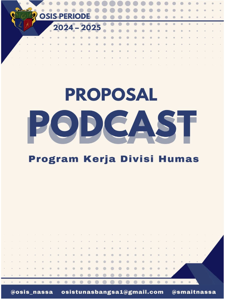 Proposal Podcast | PDF