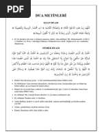 Namaz Dualari Ve Sureleri | PDF