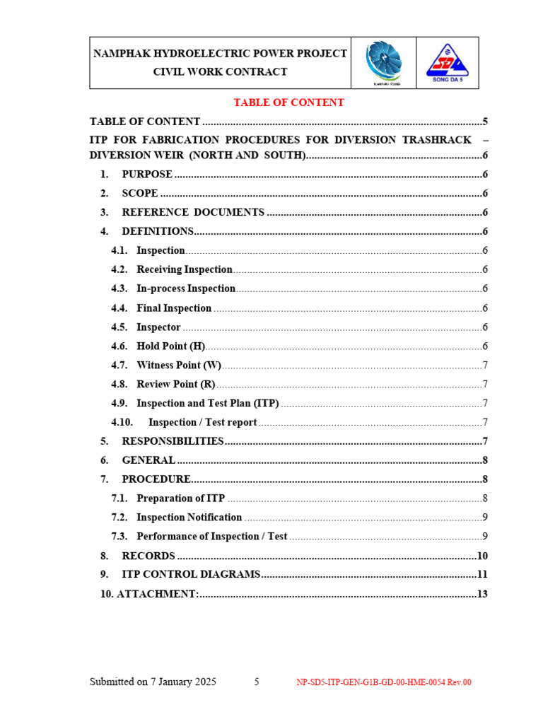 Valve Test Record Form 5 | PDF