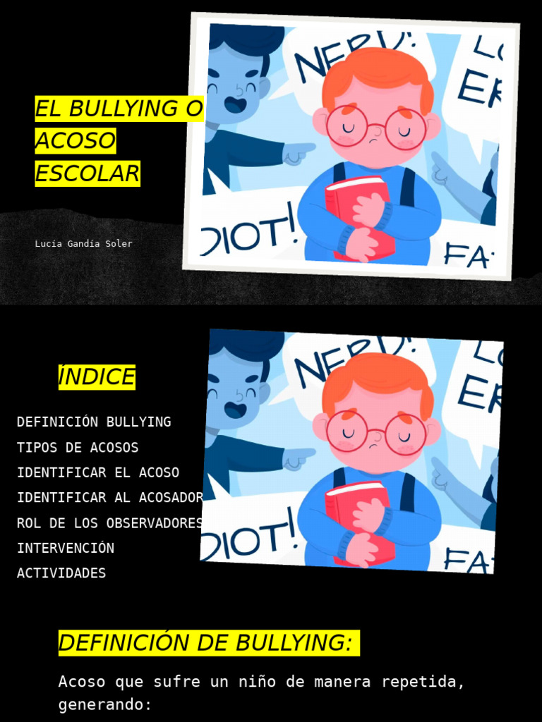 Estrategias contra el Bullying Escolar | PDF | Sicología | Ciencias del ...