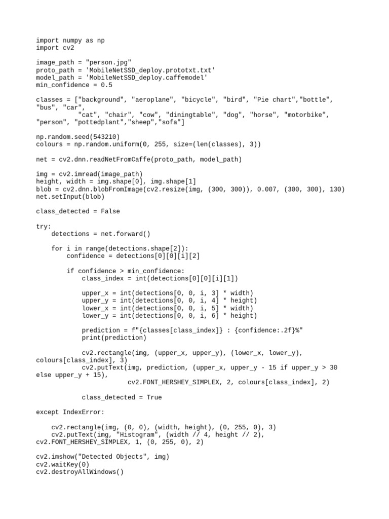 object detection using image | PDF object detection using image | PDF