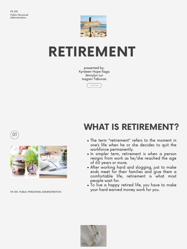 Retirement | PDF | Pension | Employee Relations