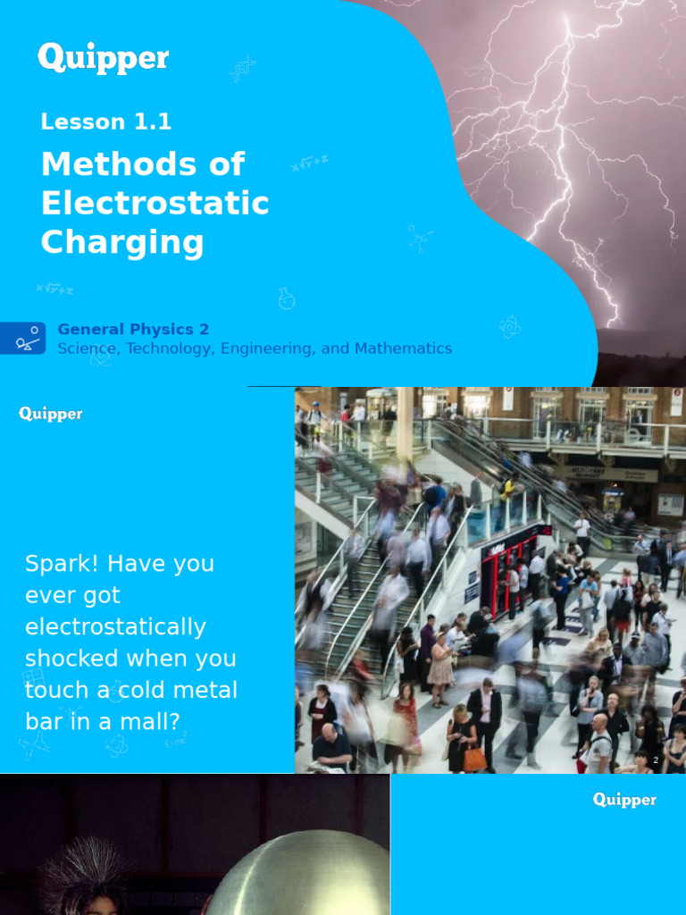 Phy2!11!12 q3 0101 Methods of Electrostatic Charging | PDF | Electric Charge | Electricity