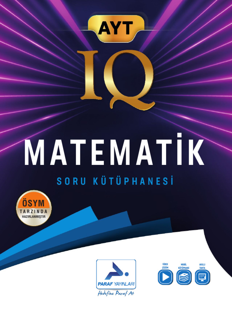 Paraf IQ AYT Matematik Soru Bankası | PDF