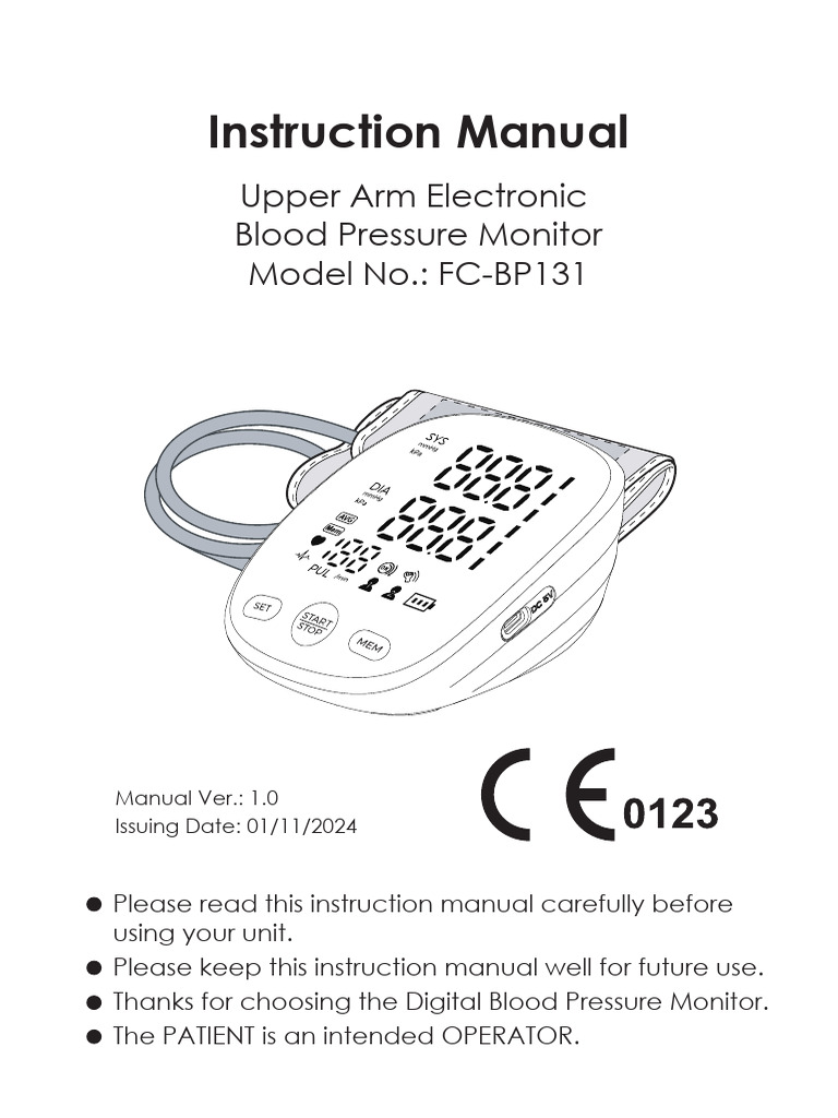 Manual de utilizare | PDF | Blood Pressure | Hypertension