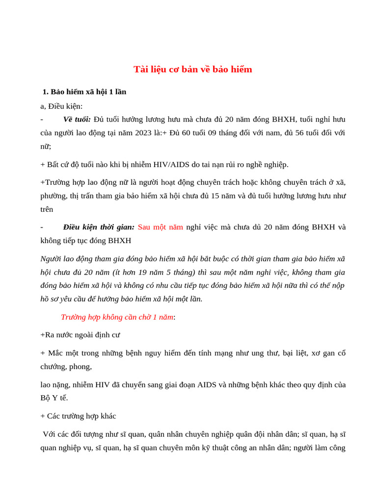 Tài Liệu bảo hiểm file mới - NTH. | PDF
