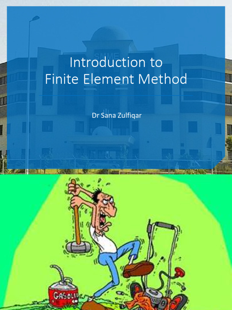 FEM802 - L1 Introduction To FEM | PDF | Finite Element Method | Linear ...