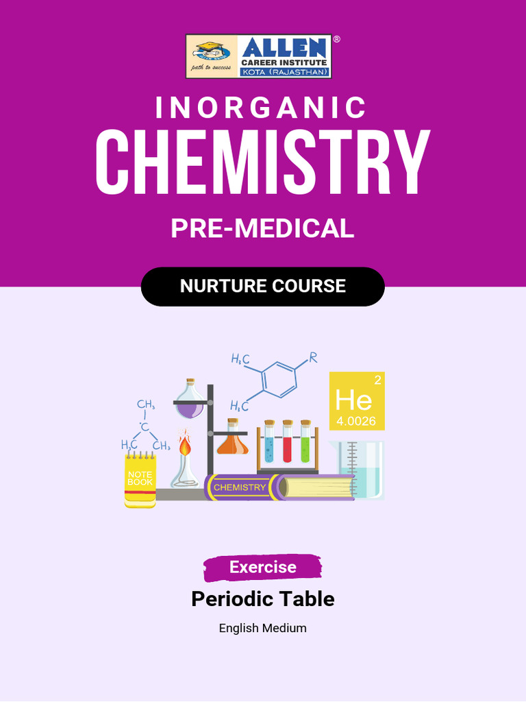 Pre-Medical Chemistry: Periodic Table | PDF | Periodic Table | Chemical ...