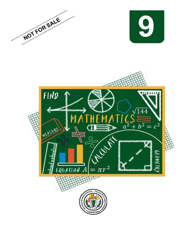 Math 9 Q1 M1 W1 Revised Final | PDF | Quadratic Equation | Factorization