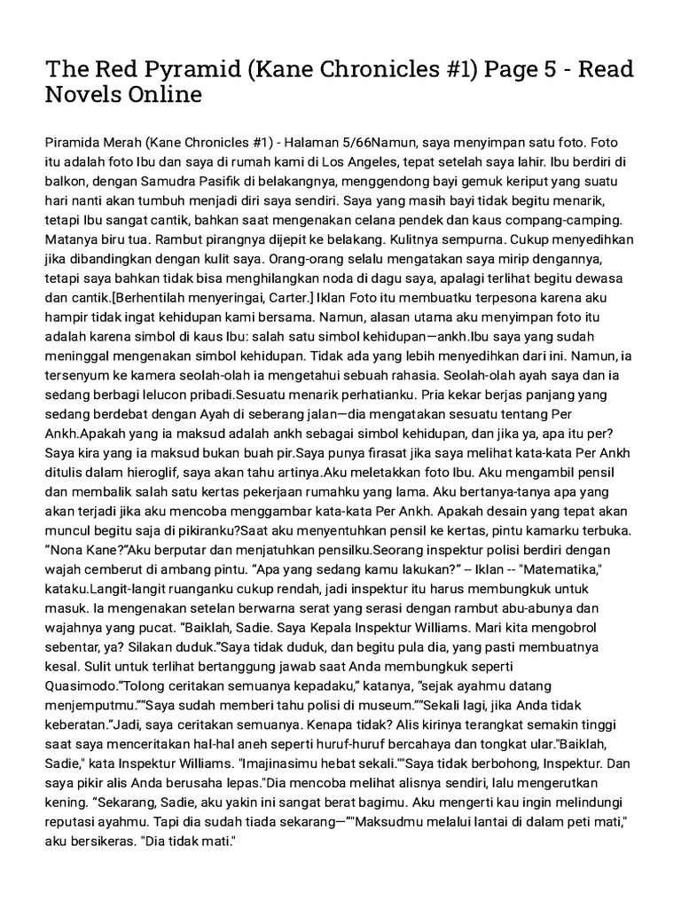 Piramida Merah (Kane Chronicles #1) Halaman 5 - Baca Novel Onlin | PDF