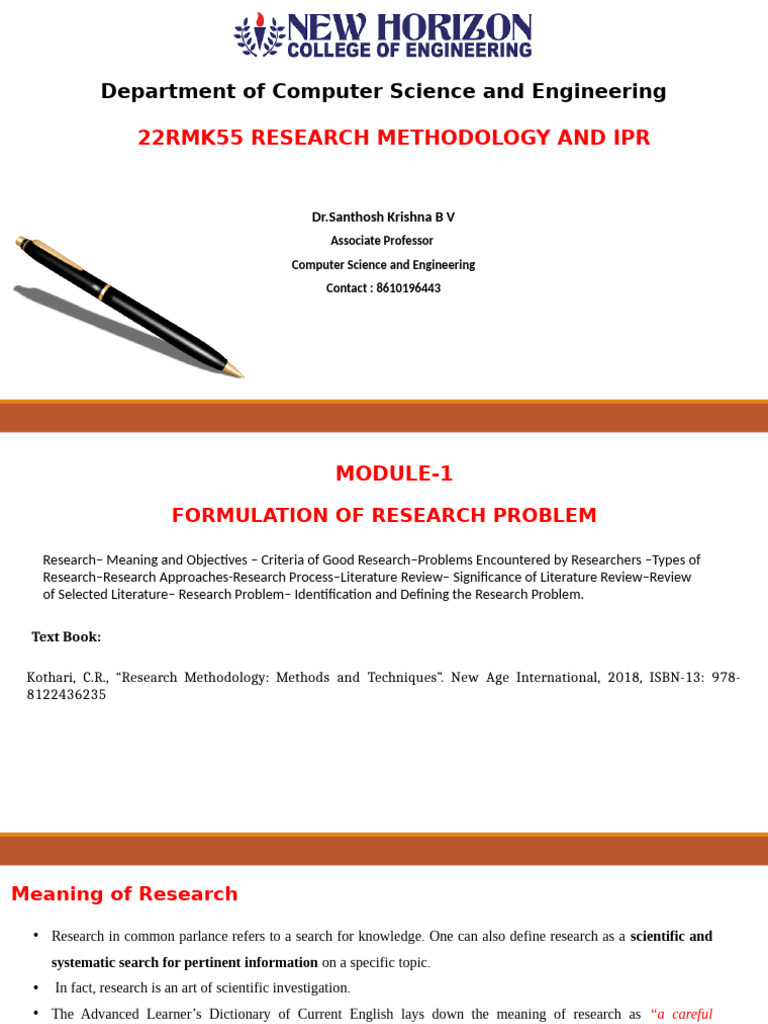 module 1 | PDF | Qualitative Research | Statistics