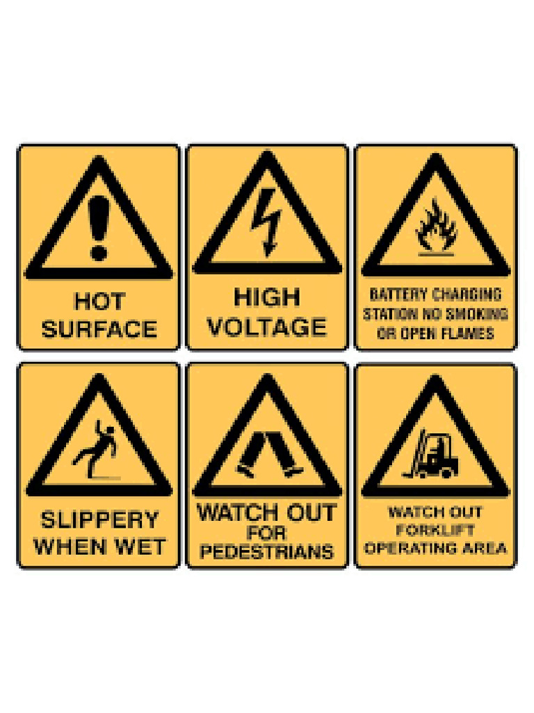 Warning Construction Signs | PDF