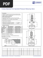 Forbes Marshall CMTD42M-F Steam Trap | PDF | Valve | Steam
