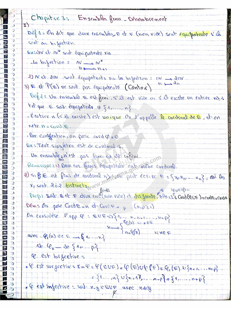 Chapitre 3 - Alg 1 | PDF