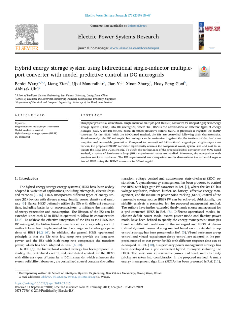 Wang 2019 | PDF | Electrical Engineering | Manufactured Goods